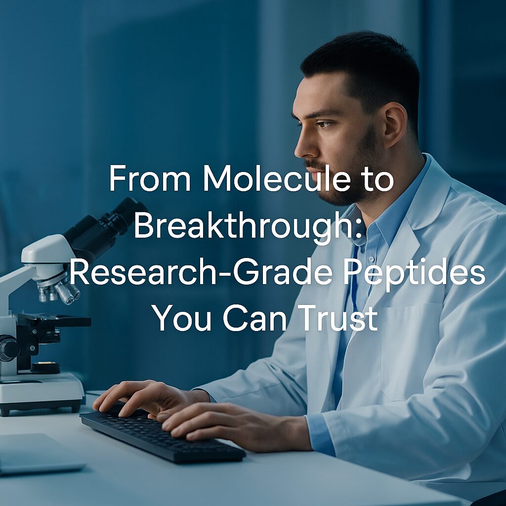 "The Future of Science Starts in the Lab" - Apex Peptide Supply